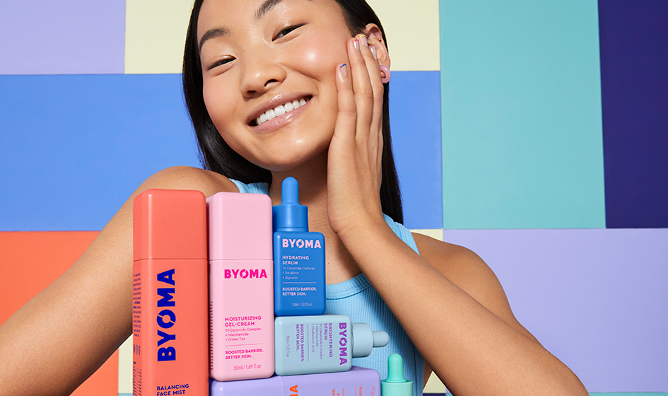 Pearlfisher works with BYOMA to create next generation skincare brand